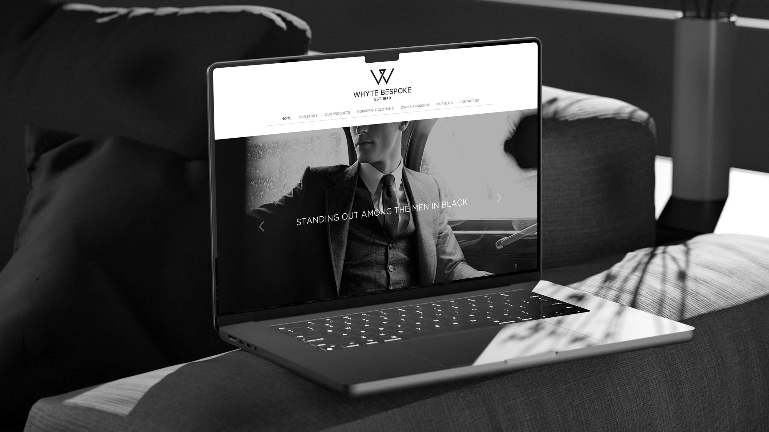 Whyte Bespoke - Brand Identity Design and Website Design — Freelance ...