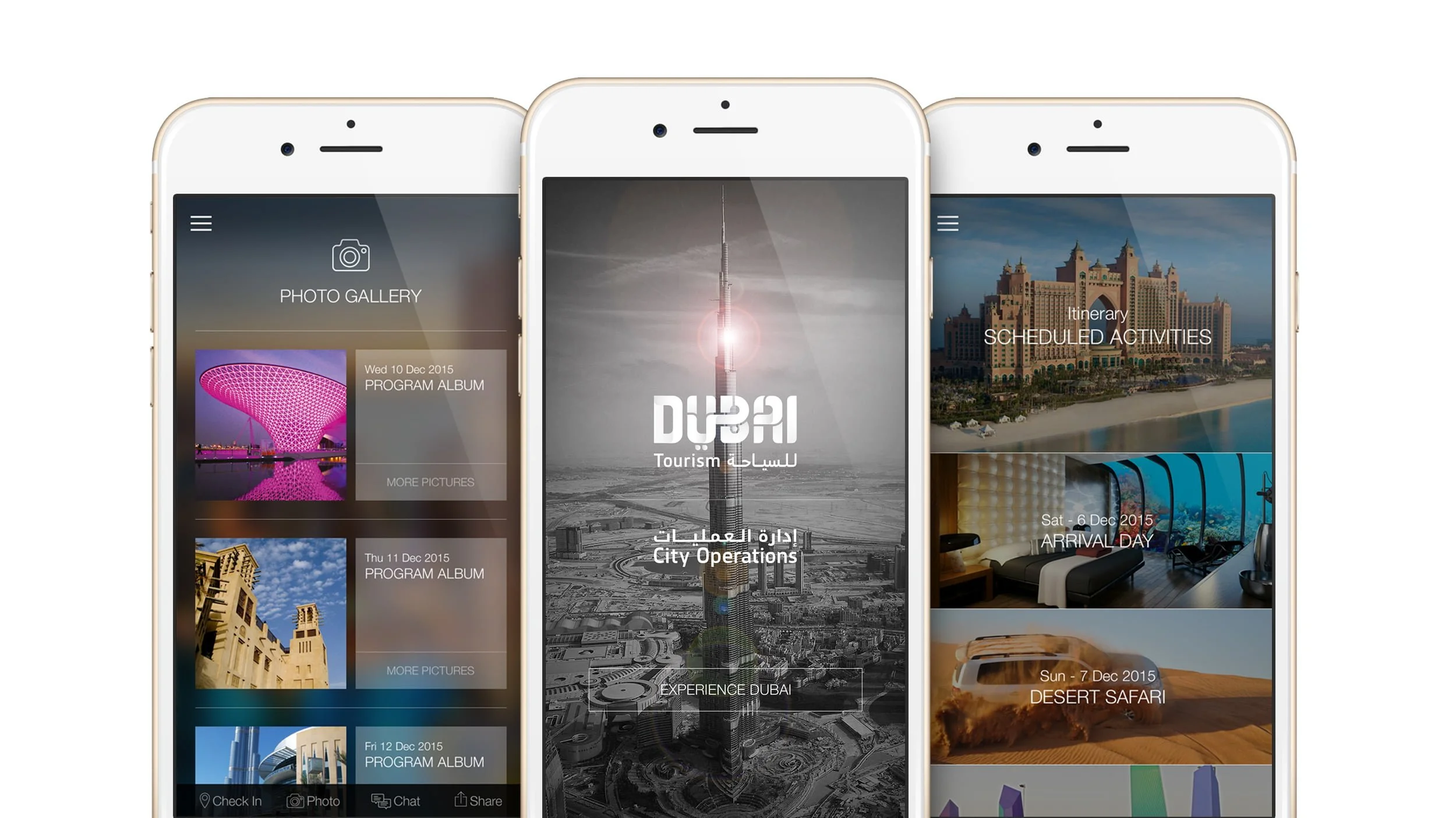Dubai Tourism - Mobile App Design — Freelance Graphic Designer in ...
