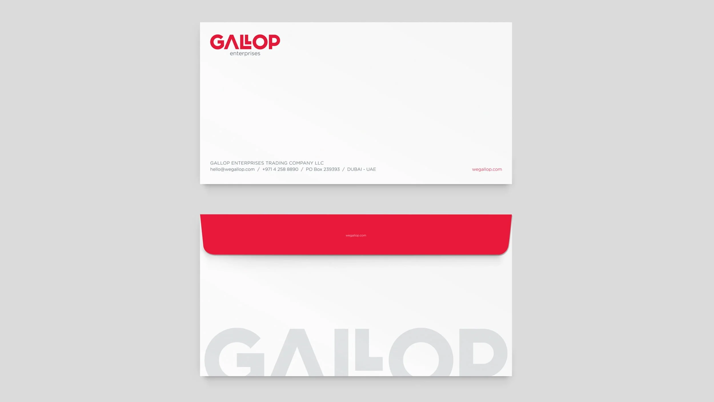 Gallop Enterprises - Brand Identity Design and Website UI Design ...