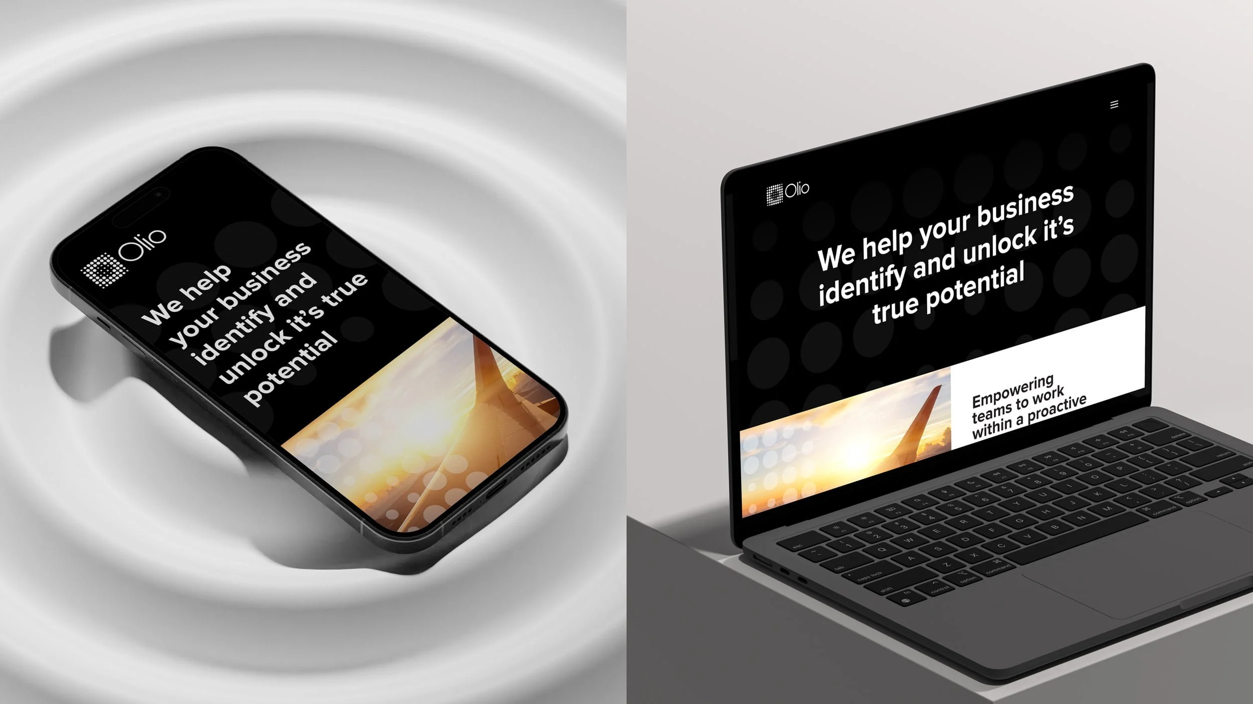 Olio Consulting - Brand Identity Design and Website Design — Freelance ...