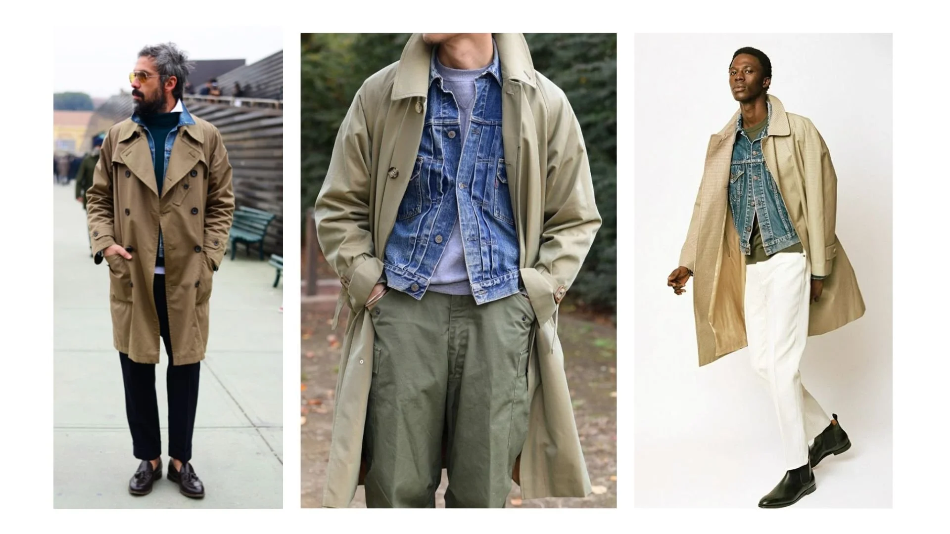 5 x interesting ways to style your classic men's trench coat | Sartoria Lab