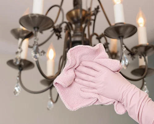 How to Dust Light Fixtures Safely — Cleaning Services Round Rock
