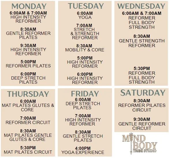 Mind Body Tribe Studio | Yoga, Pilates & Zumba