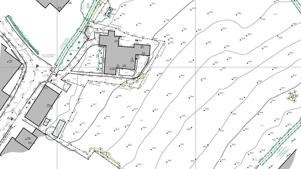 Topographic Surveys — SPATIAL SURVEYS INC.