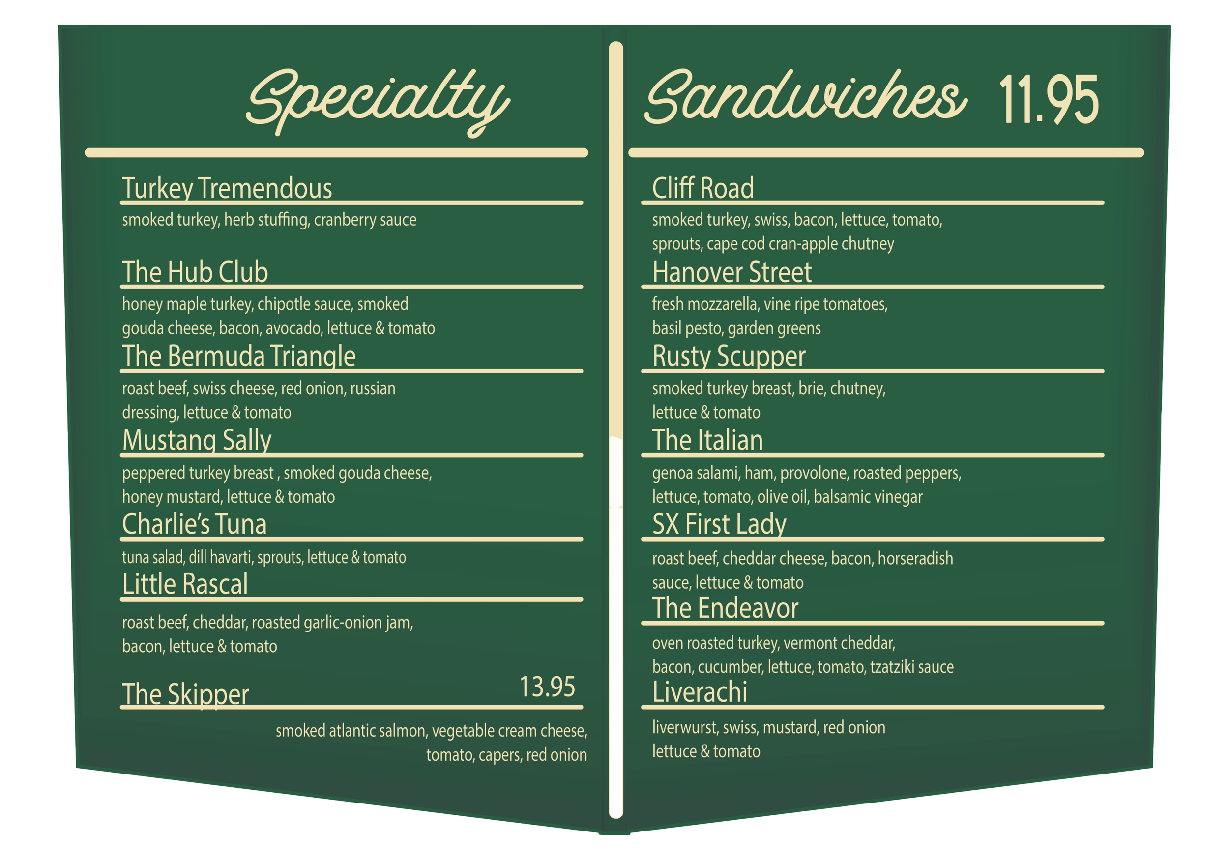 Menus — Olive Oyl's Carry Out Cuisine