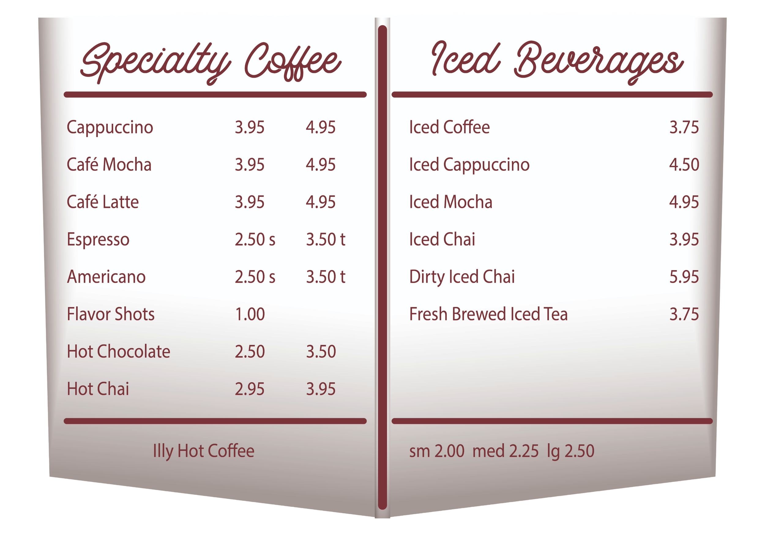 Menus — Olive Oyl's Carry Out Cuisine