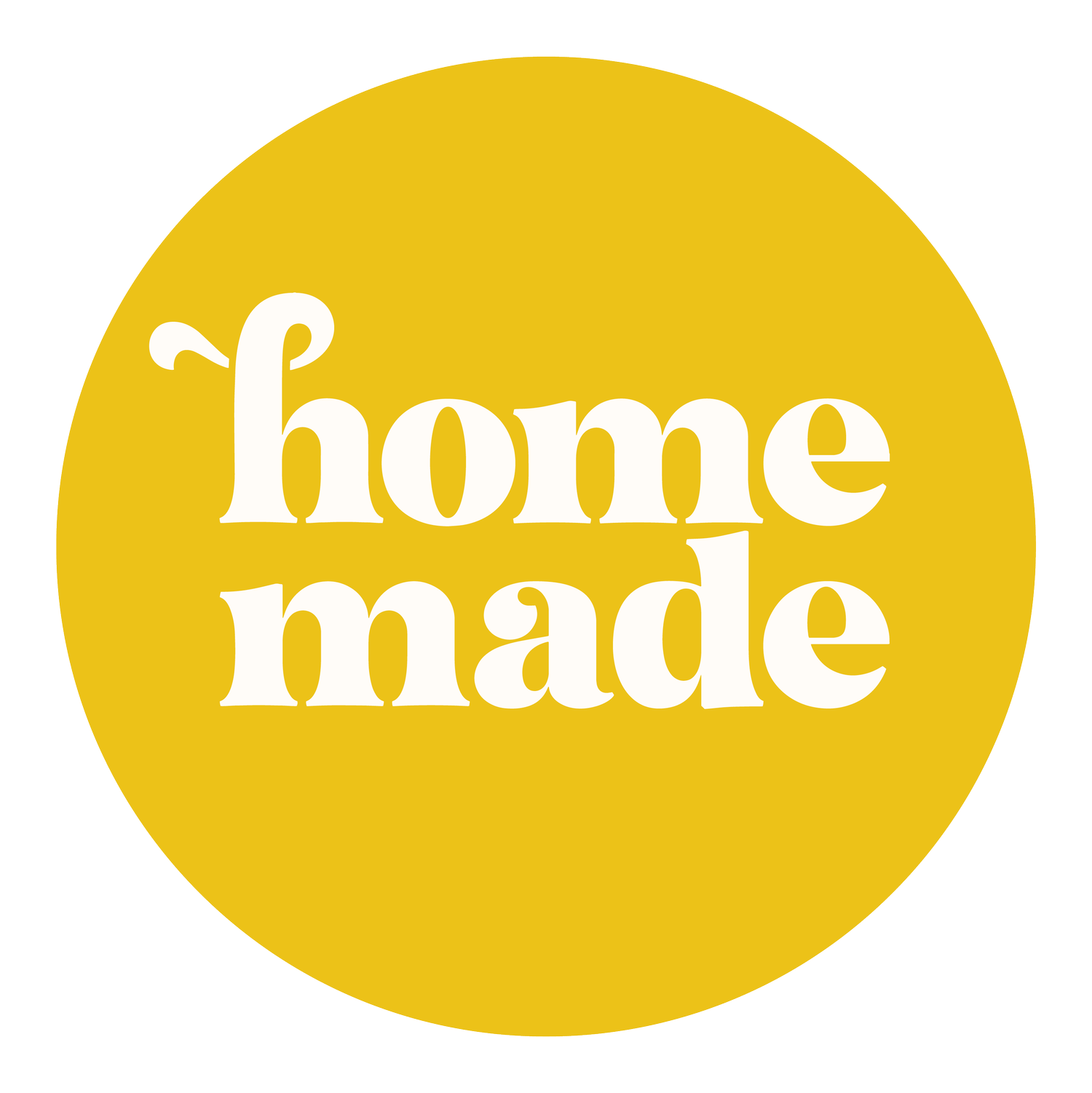Menu 1 — Homemade