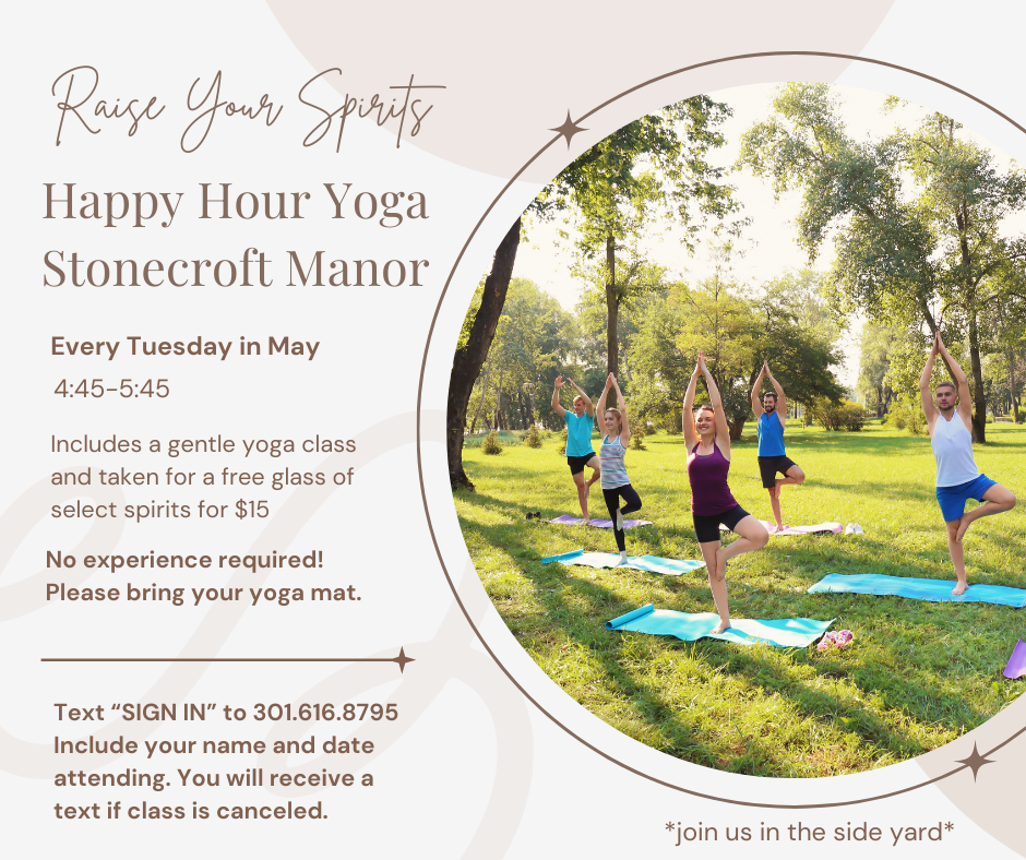 Upcoming Events | Discover, Attend, Relax Today — Stonecroft Manor ...