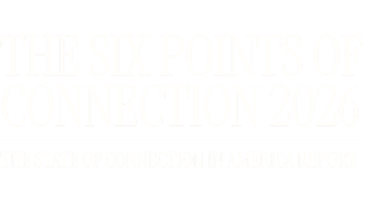 Media Kit: Six Points of Connection 2026 — Chamber of Connection