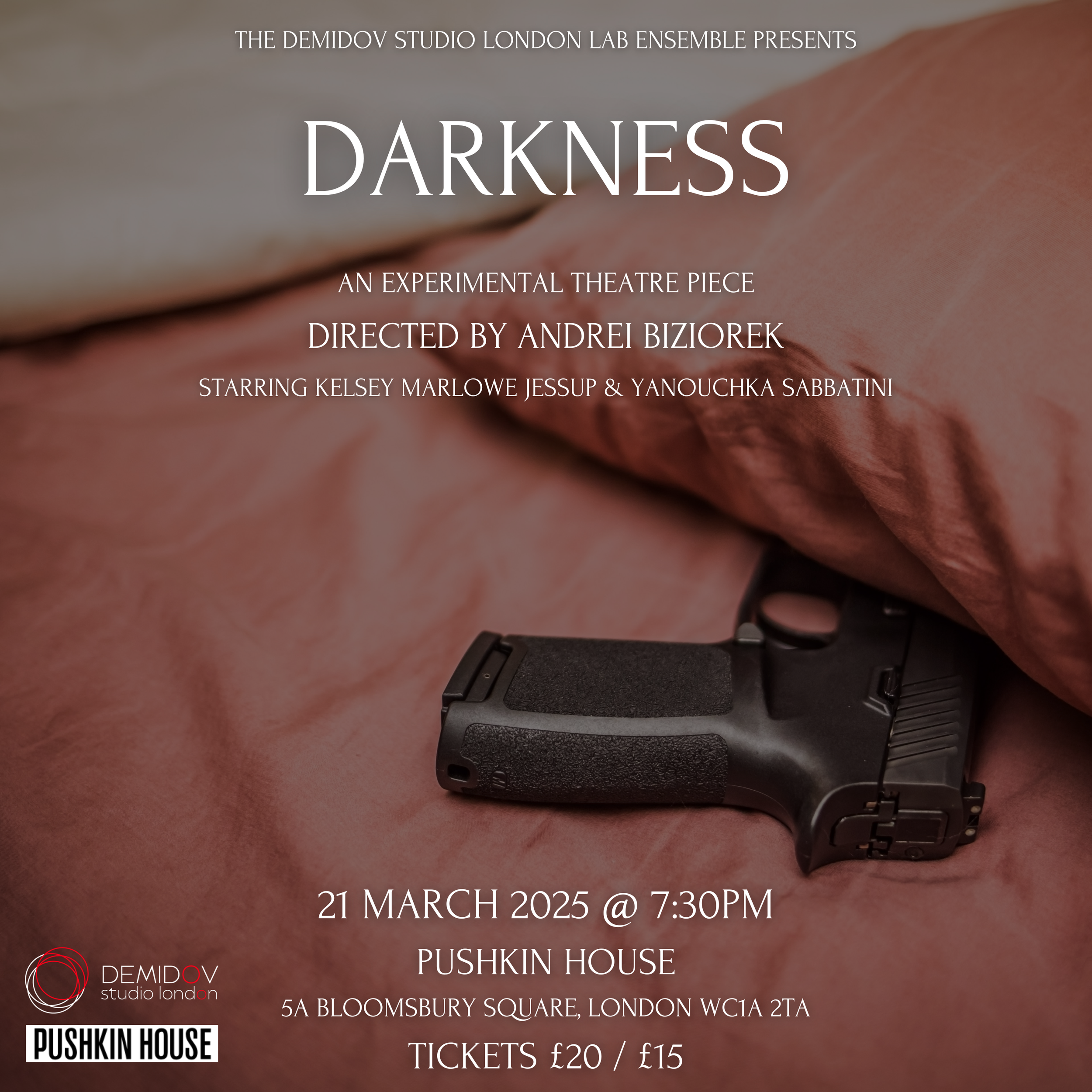 The Demidov Studio London Lab Ensemble Presents: DARKNESS — Demidov ...