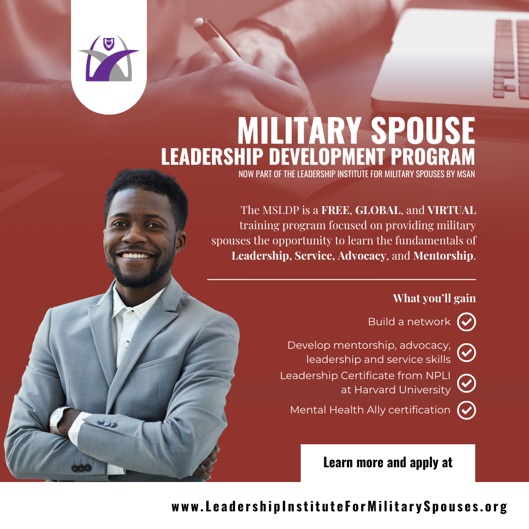 Leadership Development — LEADERSHIP INSTITUTE FOR MILITARY SPOUSES