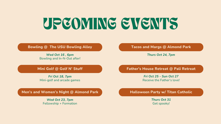 Events — Beach Catholic