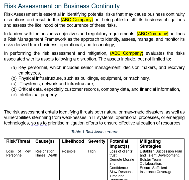 Business Continuity Management Guides To Secure Your Business Future — Consult Technology Risk