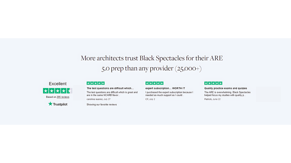 ARE 5.0 Prep - Black Spectacles vs Amber Books — Modern Acre Studio