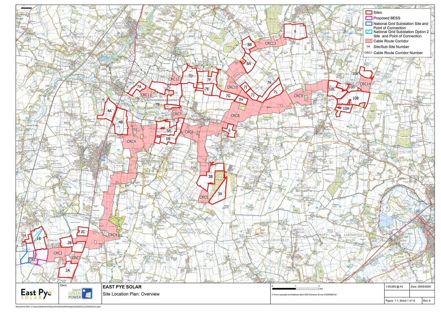 Project overview — East Pye Solar