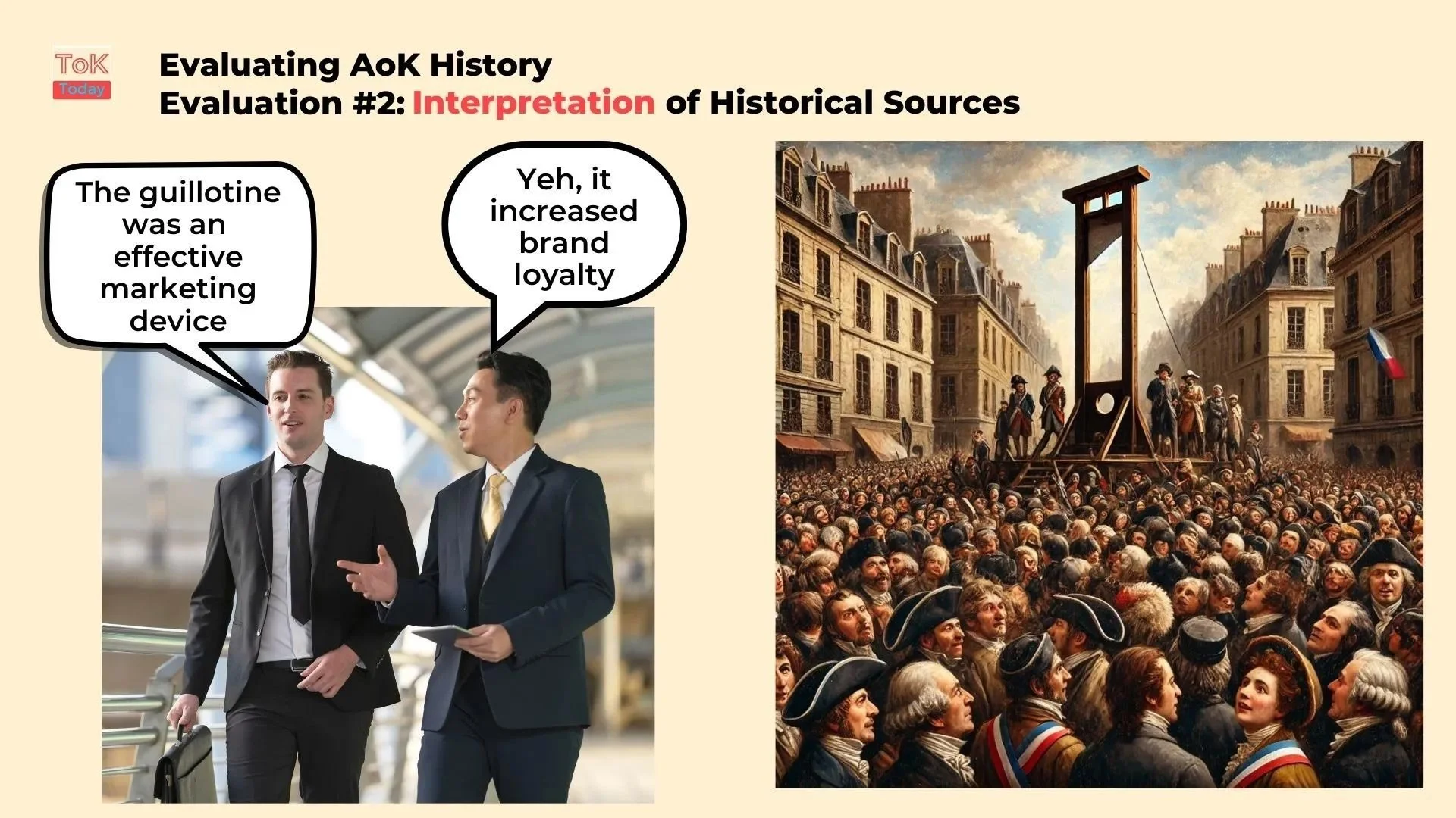 How to Evaluate AoK History — ToK Today