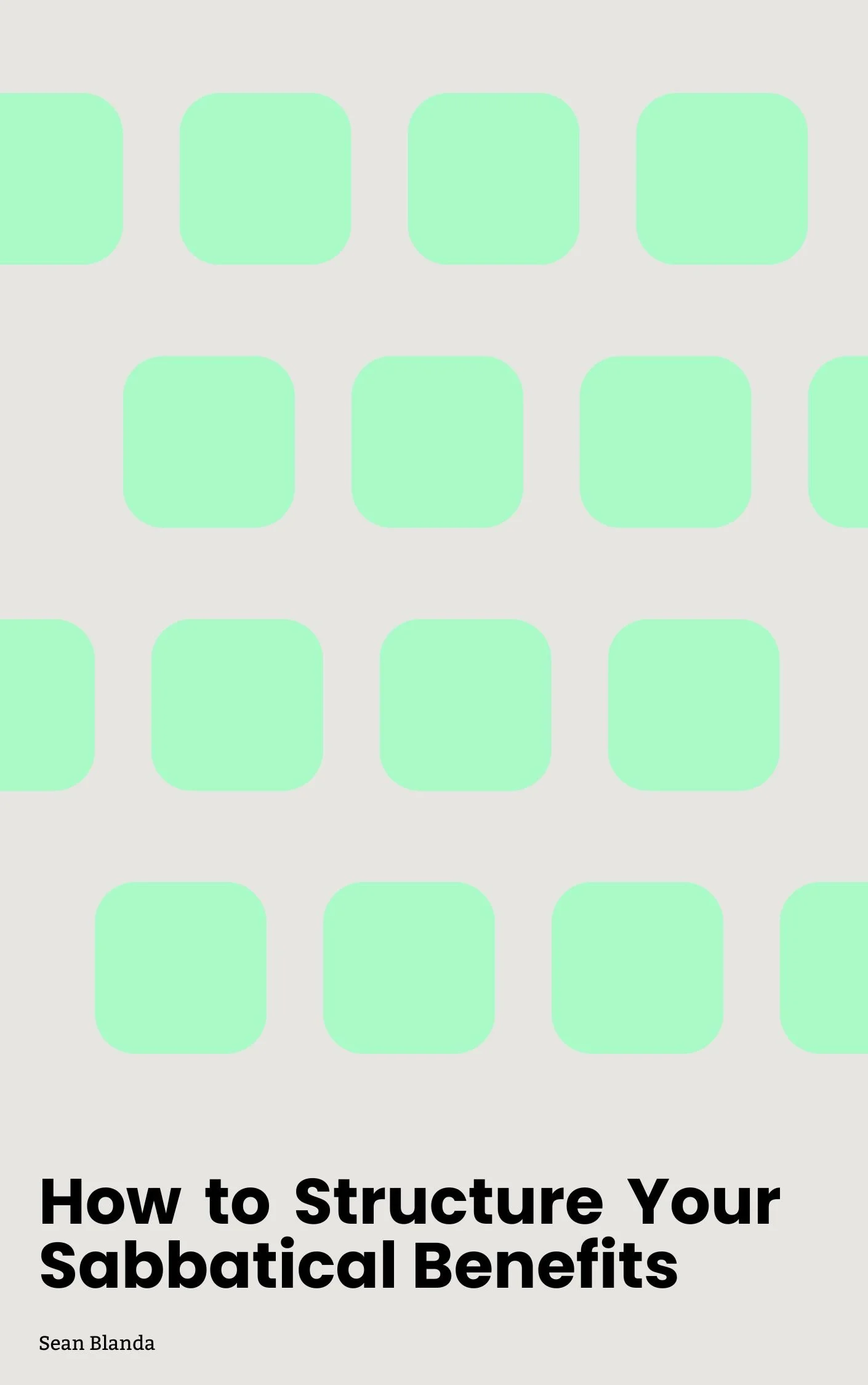 General 5 — Sabbatical