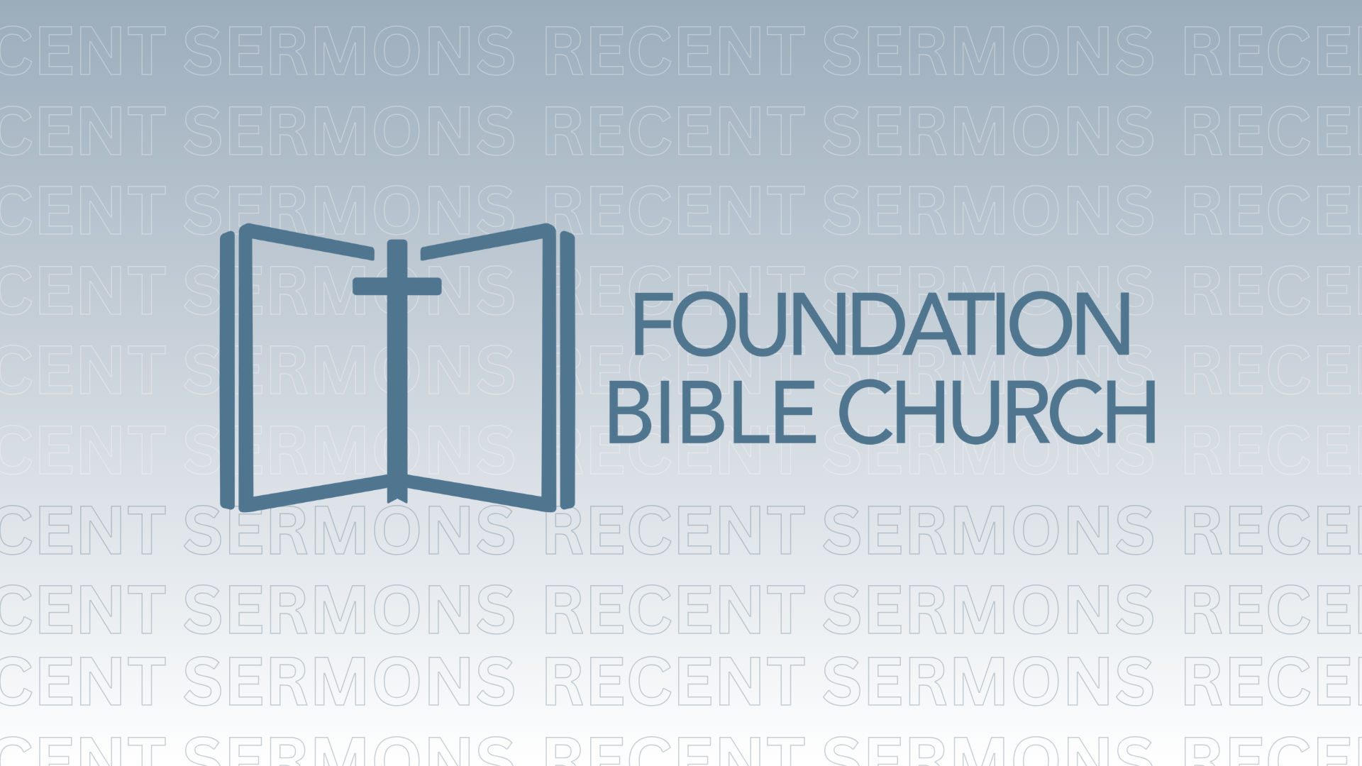 Resources — Foundation Bible Church