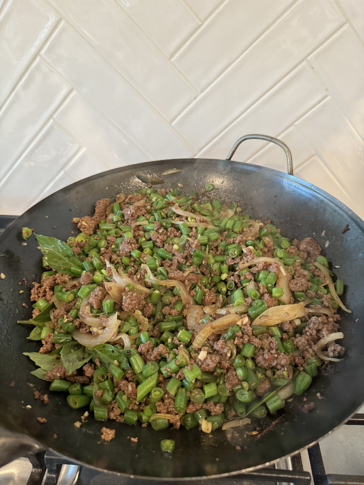 Thai Holy Basil Beef Stir Fry (Pad Kra Pao) — Amanda Hoang