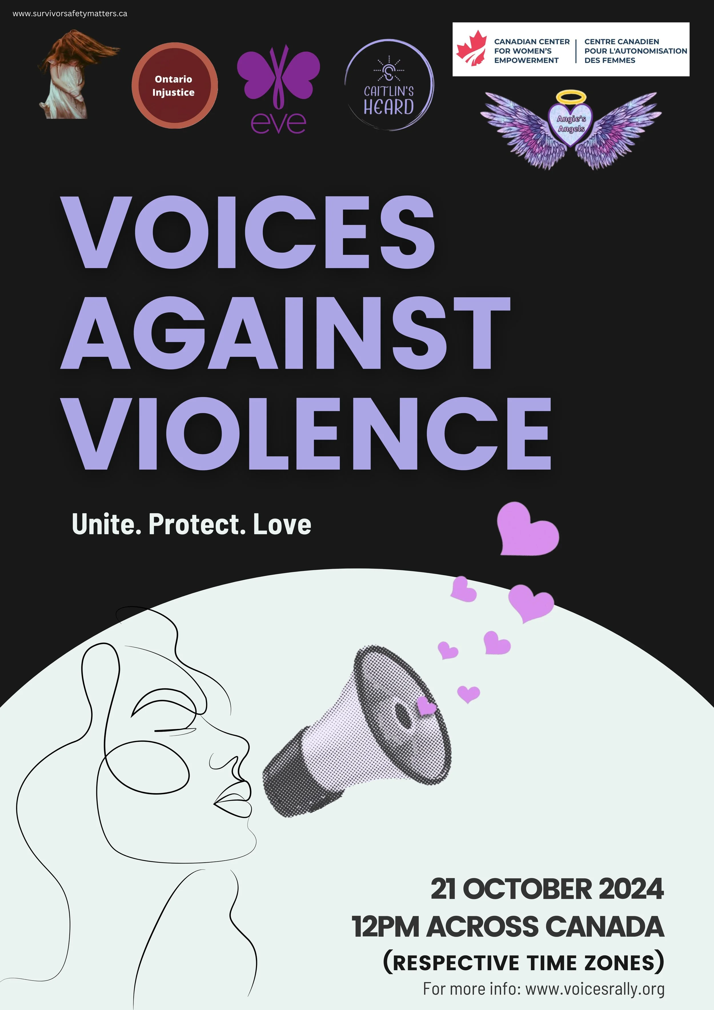 VAV Poster 1 — Voices Against Violence (VAV)