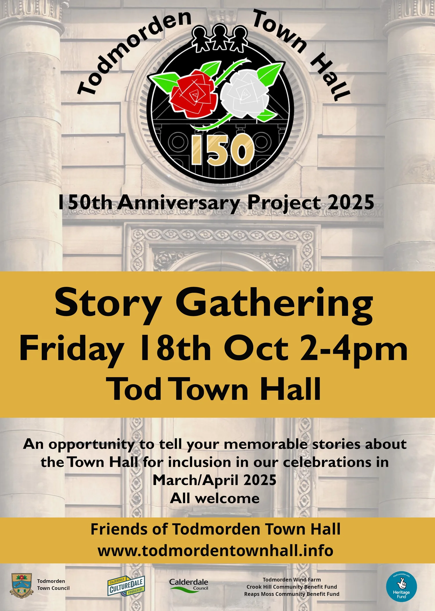 Theatre Performances — Todmorden Town Hall