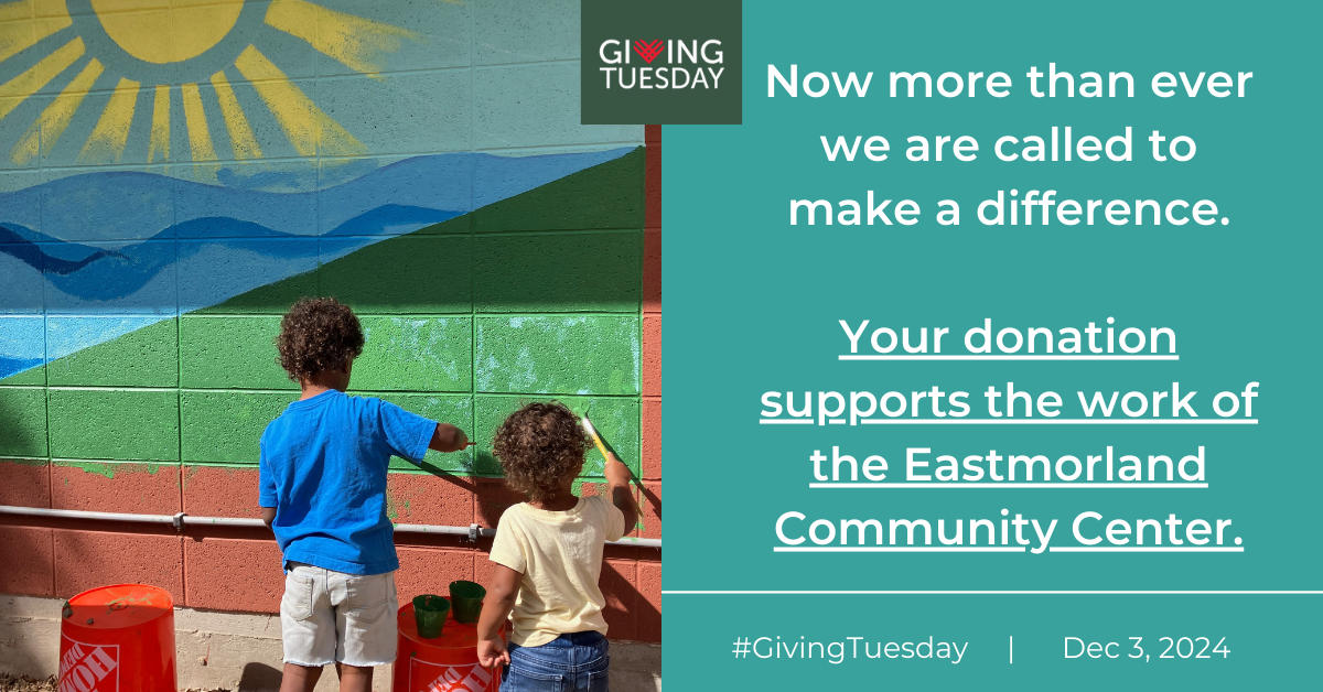 Our home at the Eastmorland Community Center. — Kindling Community Arts