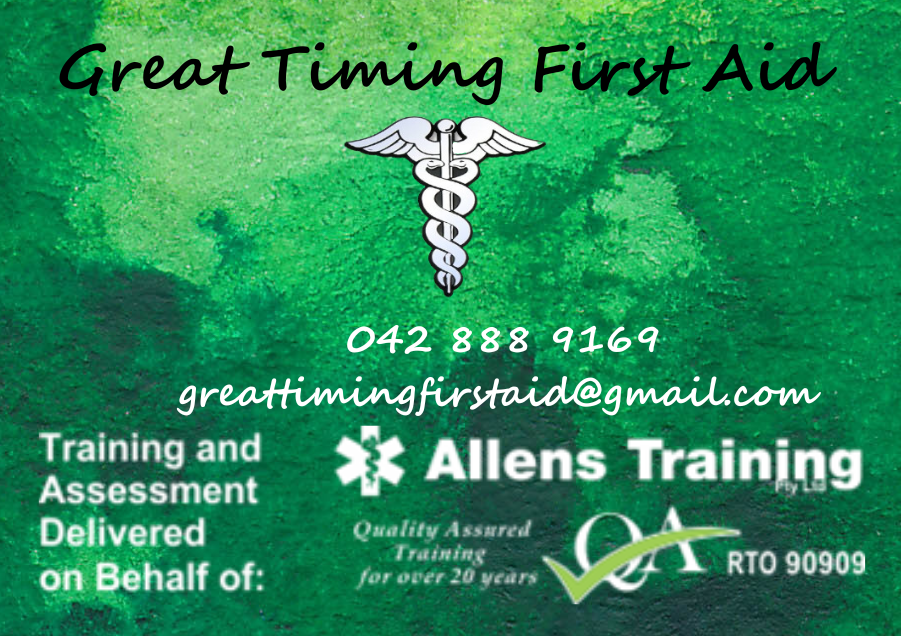 RSVP 1 — Great Timing First Aid