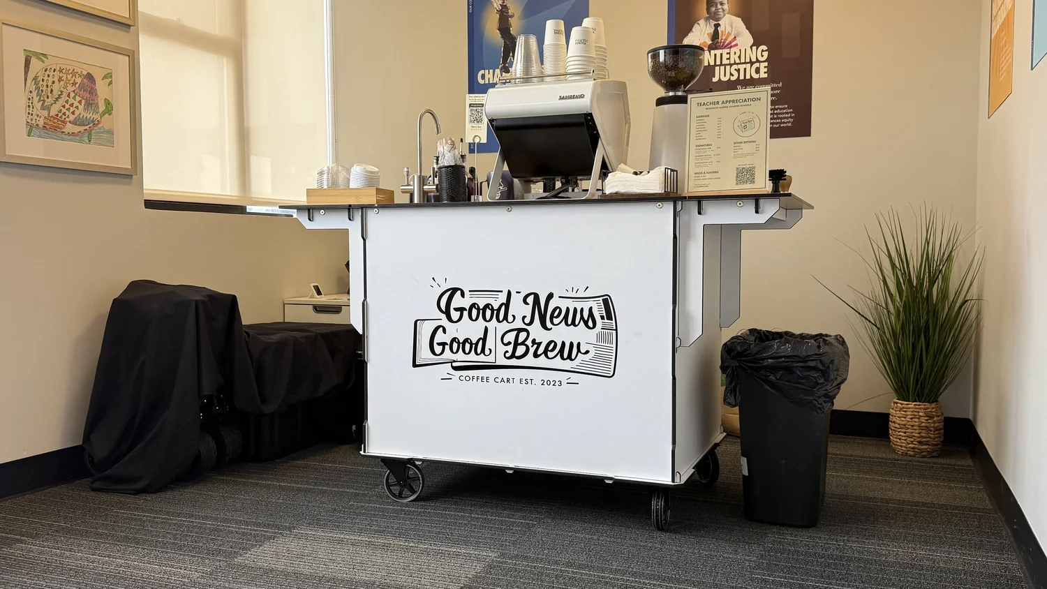 Good News Good Brew | Mobile Coffee Cart Catering in NYC & LI