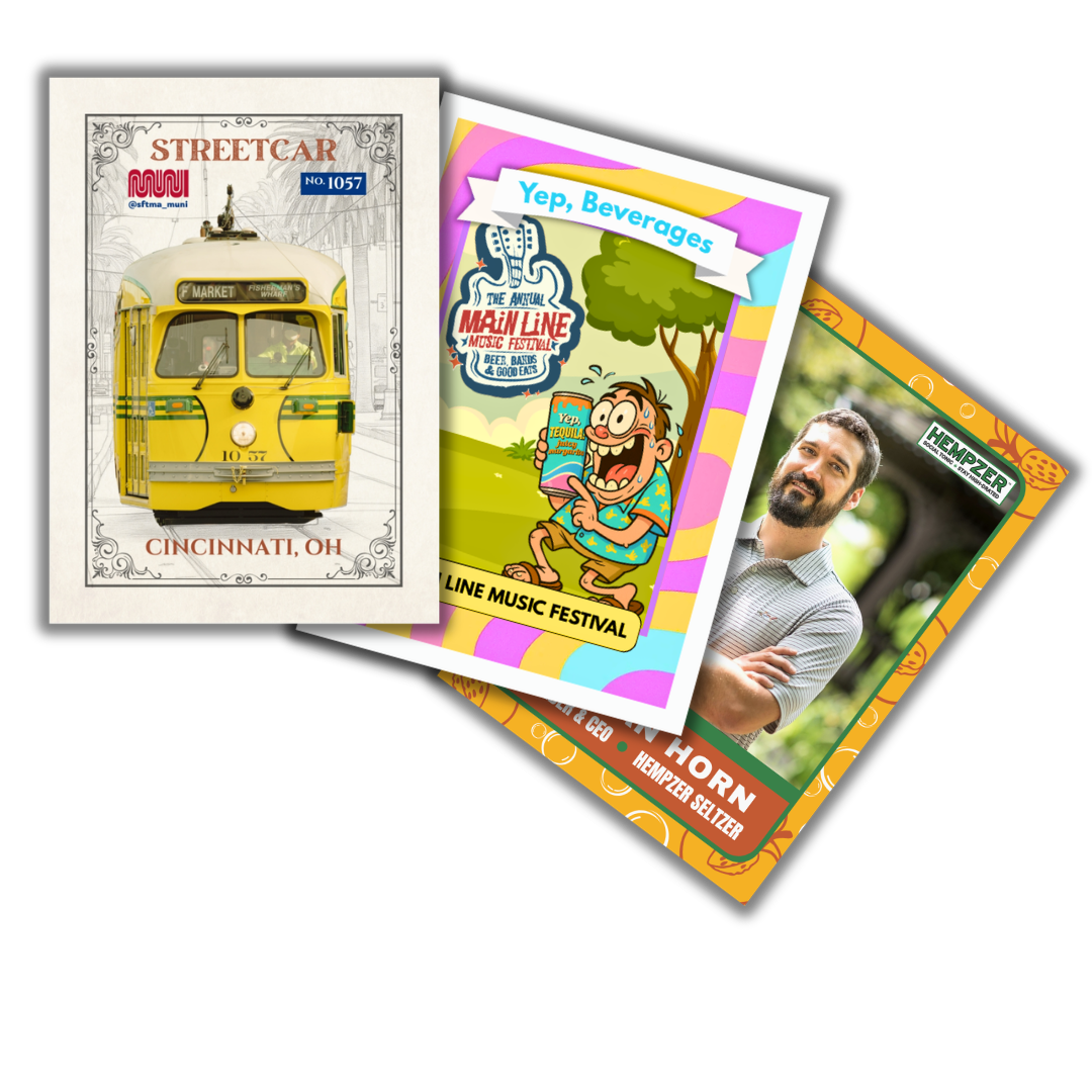 Custom Trading Cards | Design & Printing | Trading Card Memories