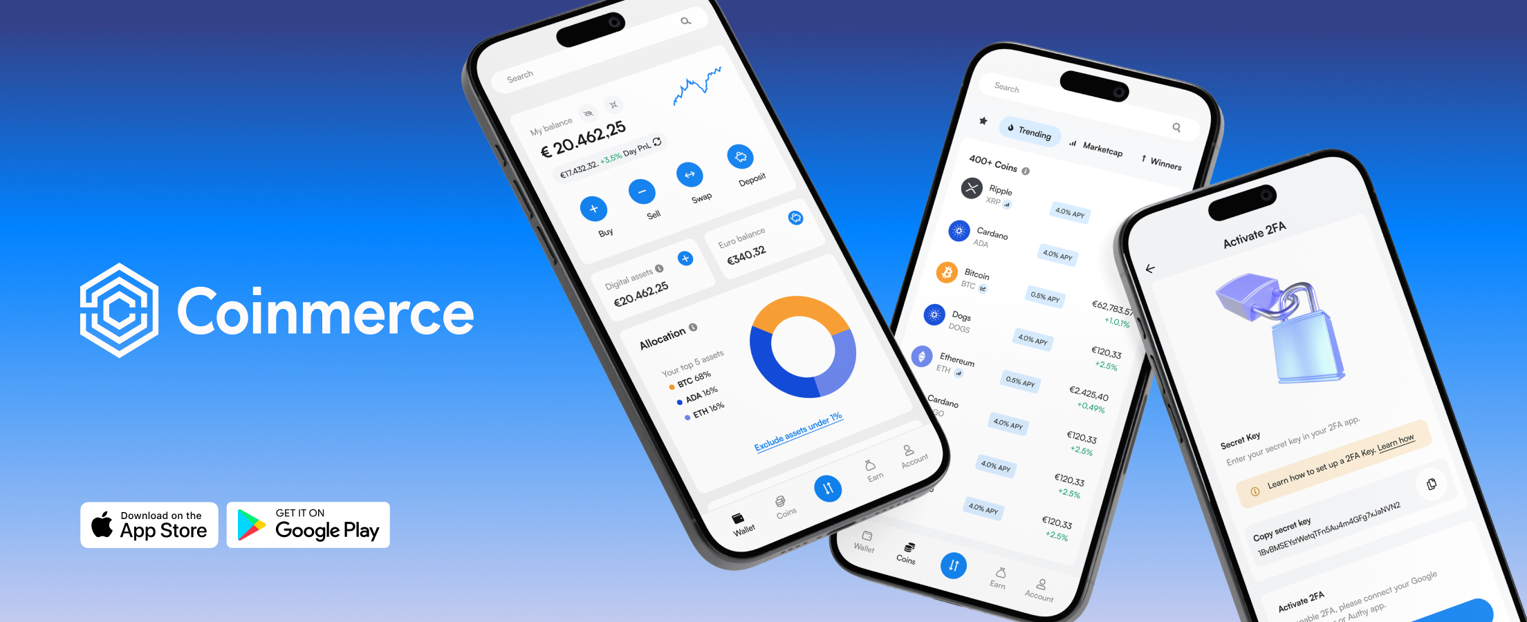 €10 welkomstbonus van Coinmerce