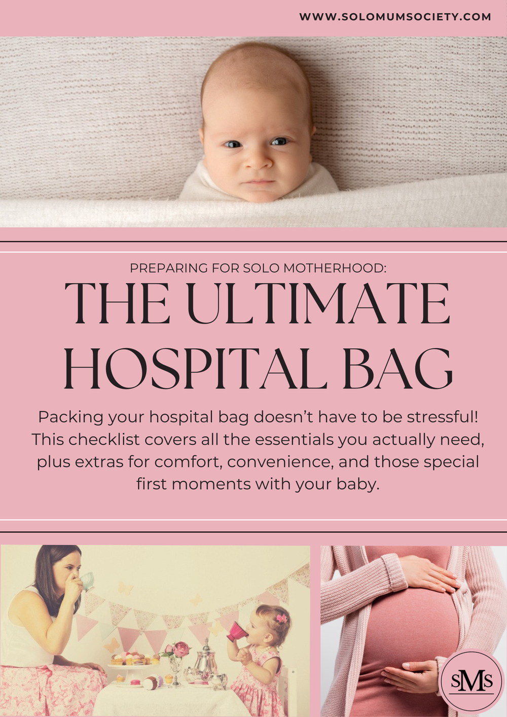 Solo Mum Hospital Bag Checklist — Solo Mum Society