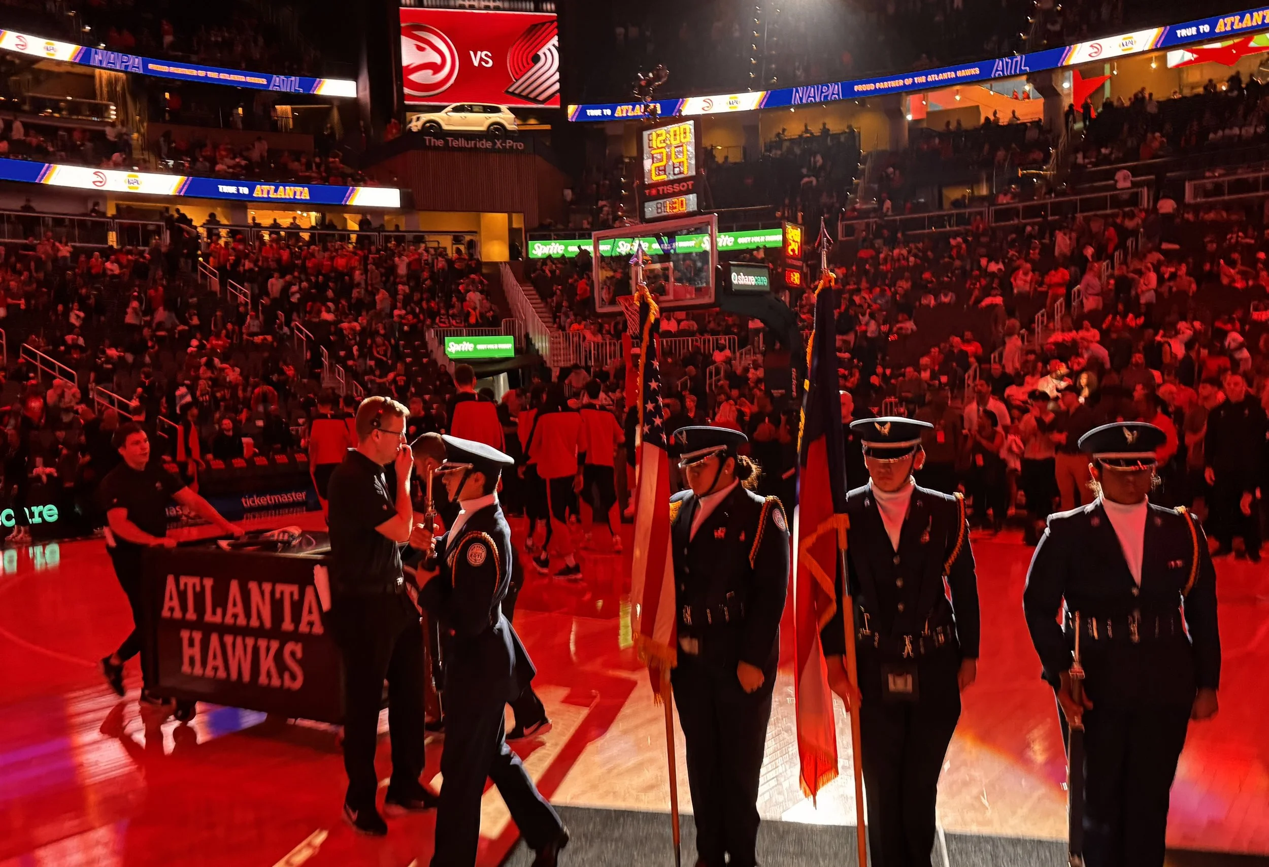 Color Guard & Sabre Demonstration Team — WHEELER / WALTON JROTC Unit GA-052