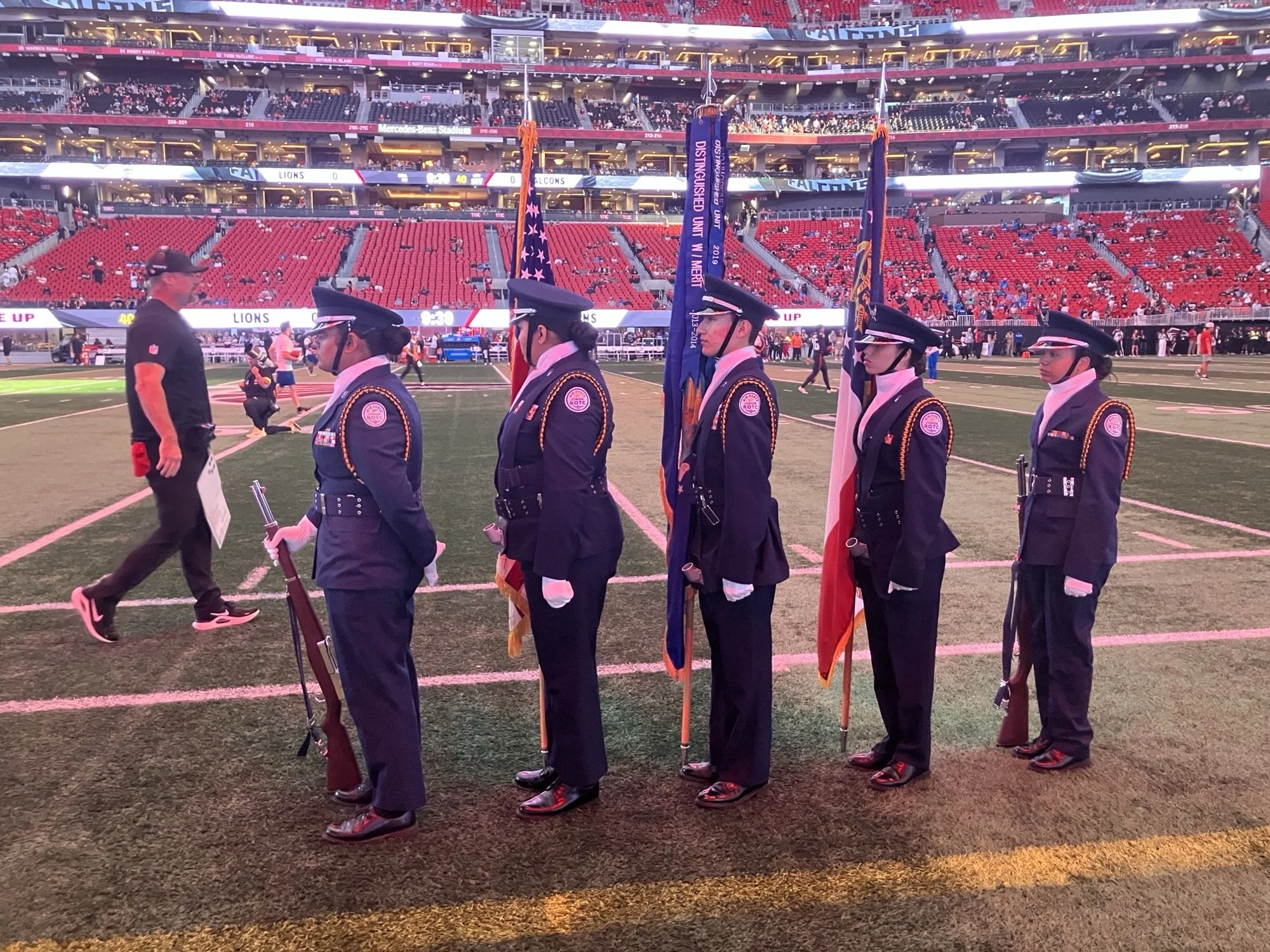 Color Guard & Sabre Demonstration Team — WHEELER / WALTON JROTC Unit GA-052