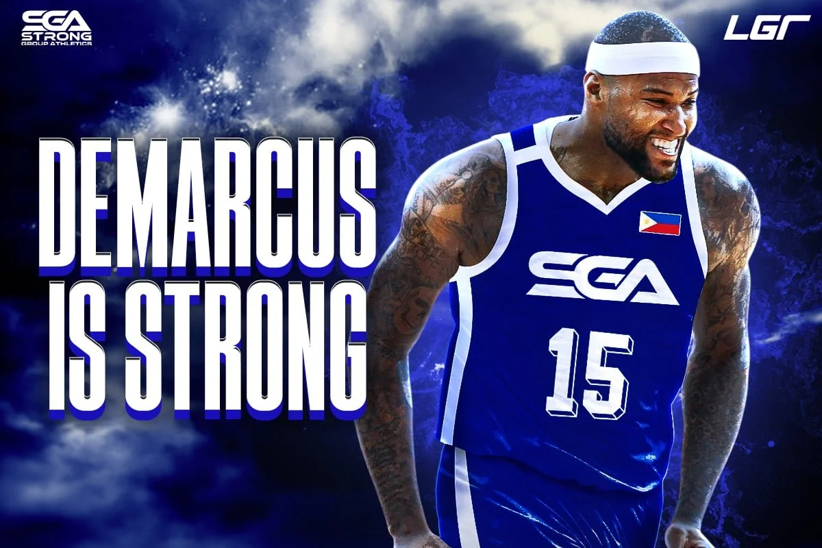 DEMARCUS COUSINS IS STRONG — SGA