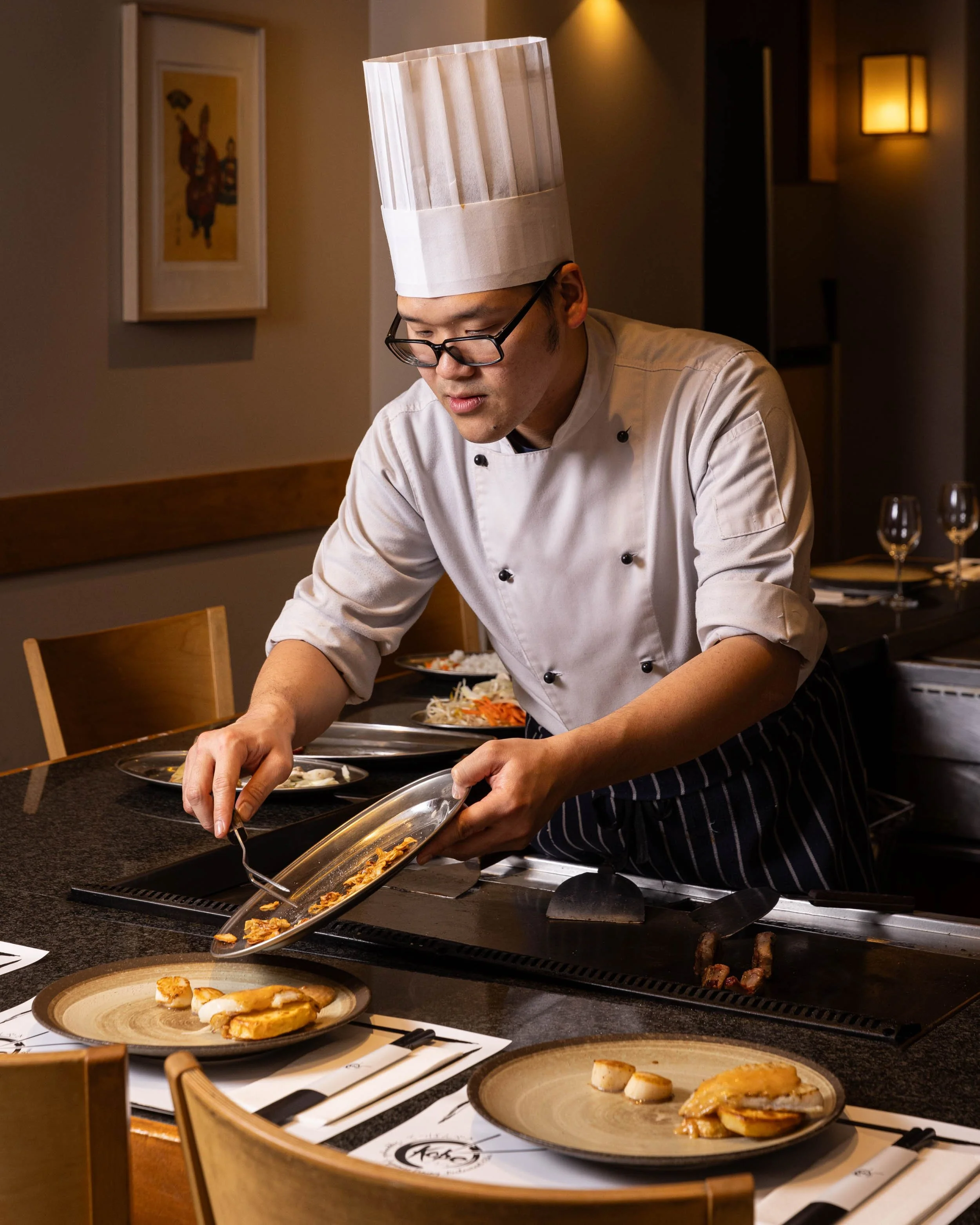 Teppanyaki Restaurant | Group Dining Experience | Japanese Grill | Kobe ...