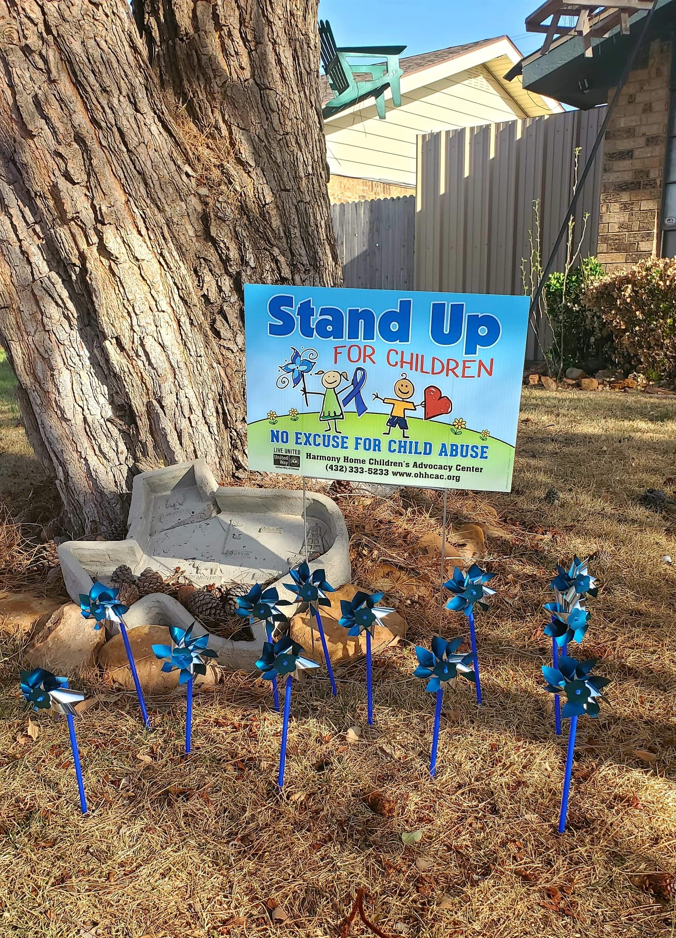 Pinwheel Garden — Harmony Home Children's Advocacy Center