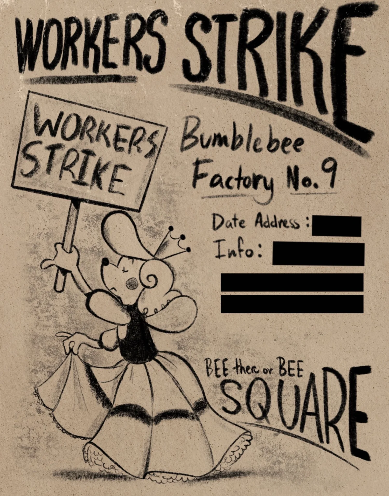 Bartlebee Union Strike Materials — Pendog Creative Library