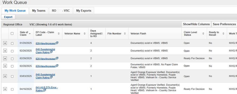 Insight into the Claims Process (VBA Perspective) — Veterans Benefits ...