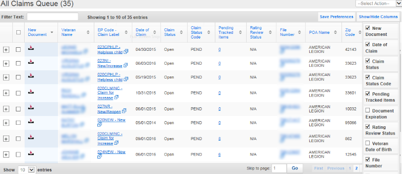 Insight into the Claims Process (VBA Perspective) — Veterans Benefits Knowledge Base