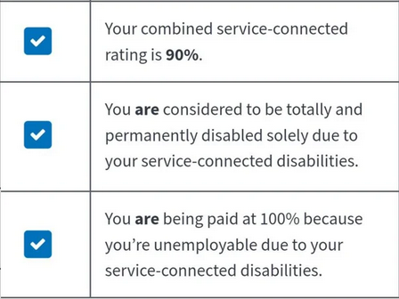 TDIU — Veterans Benefits Knowledge Base