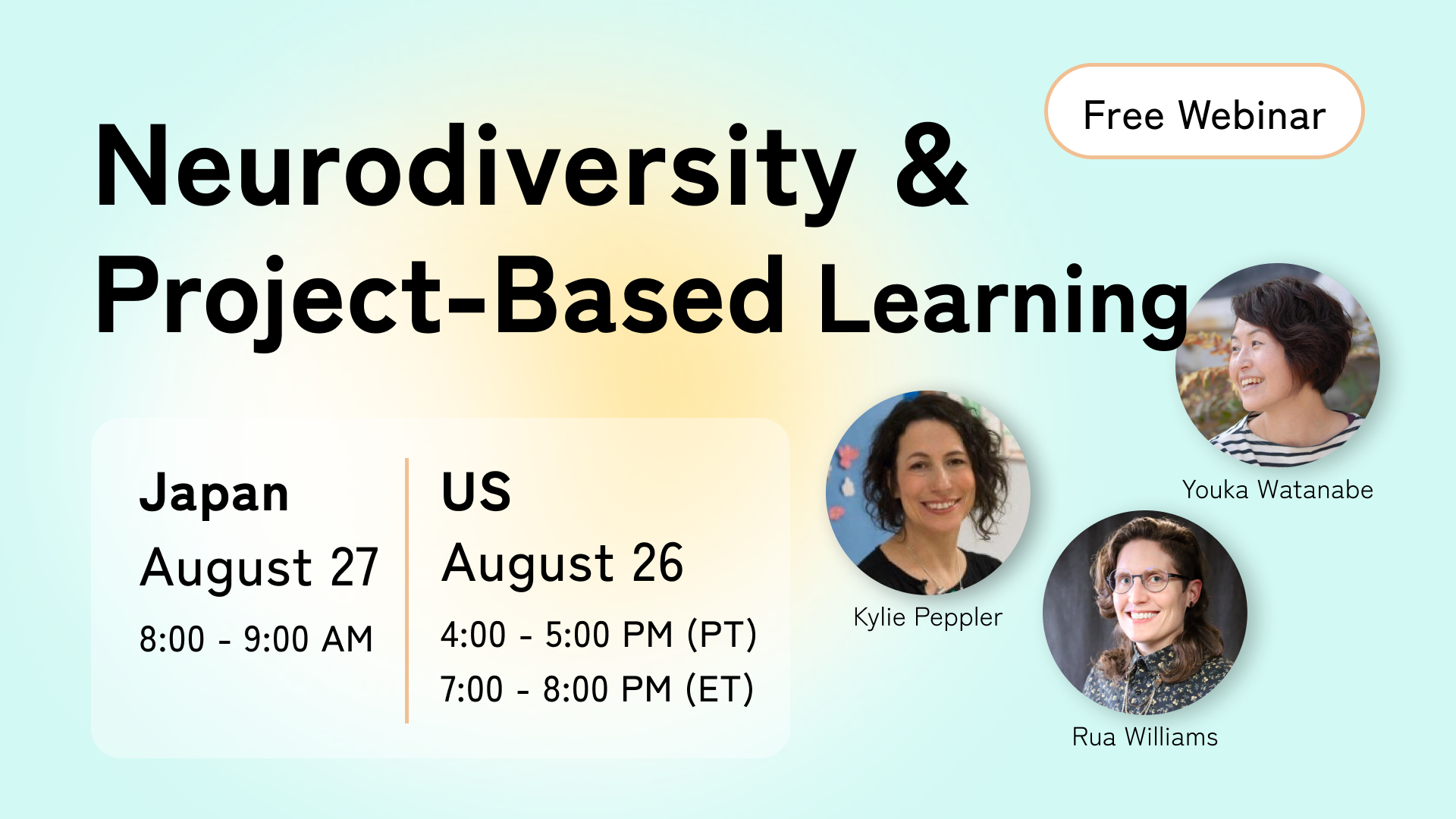 【Webinar】Neurodiversity and Project-Based Learning｜ニューロダイバーシティとプロジェクト ...