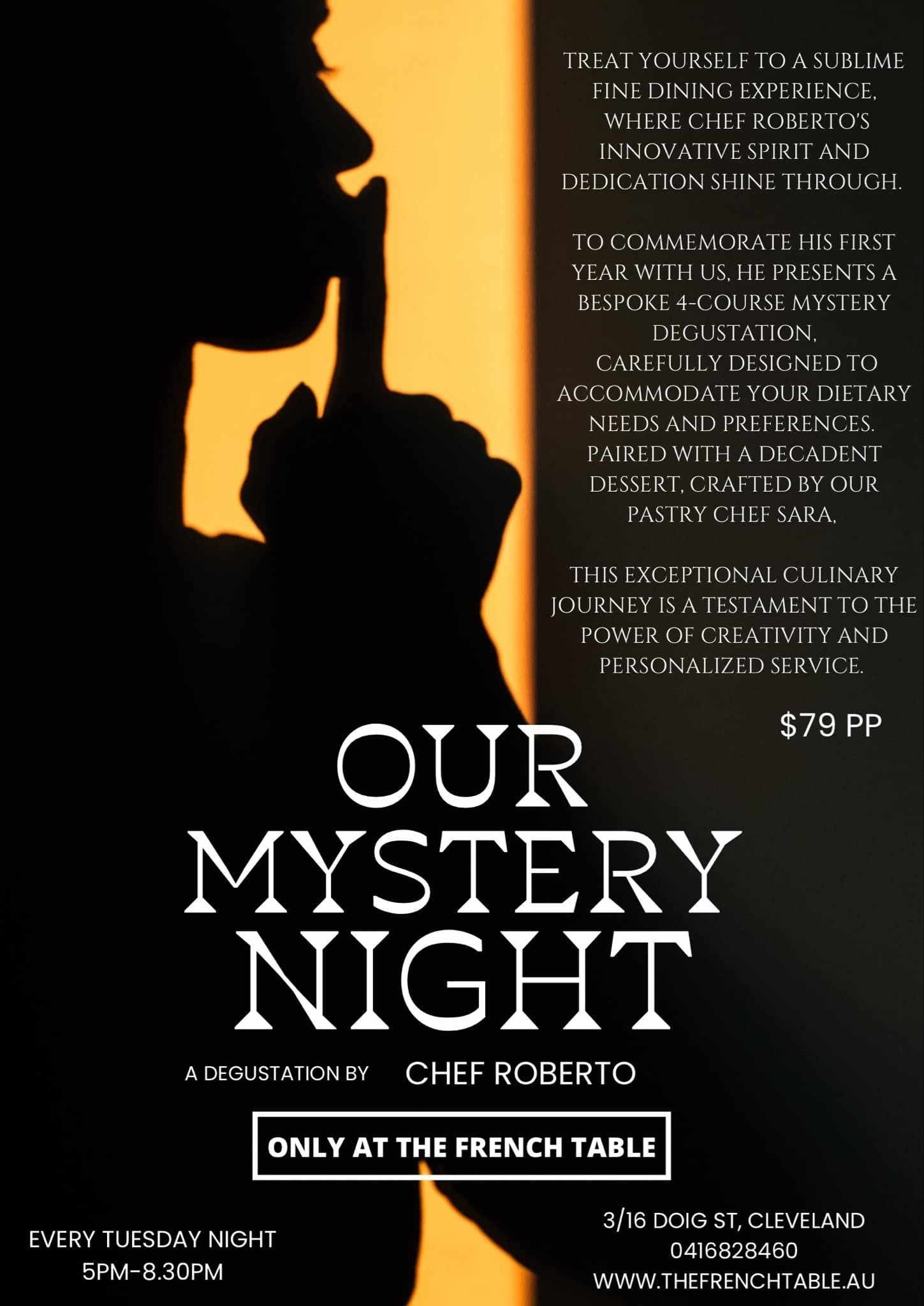 Specials — The French Table