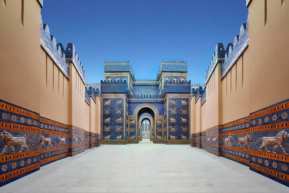 Why is the Ishtar Gate so blue? I The Art Newbie
