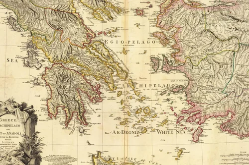 Ancient Greek Map: Main Ancient Cities and Sanctuaries I The Art Newbie