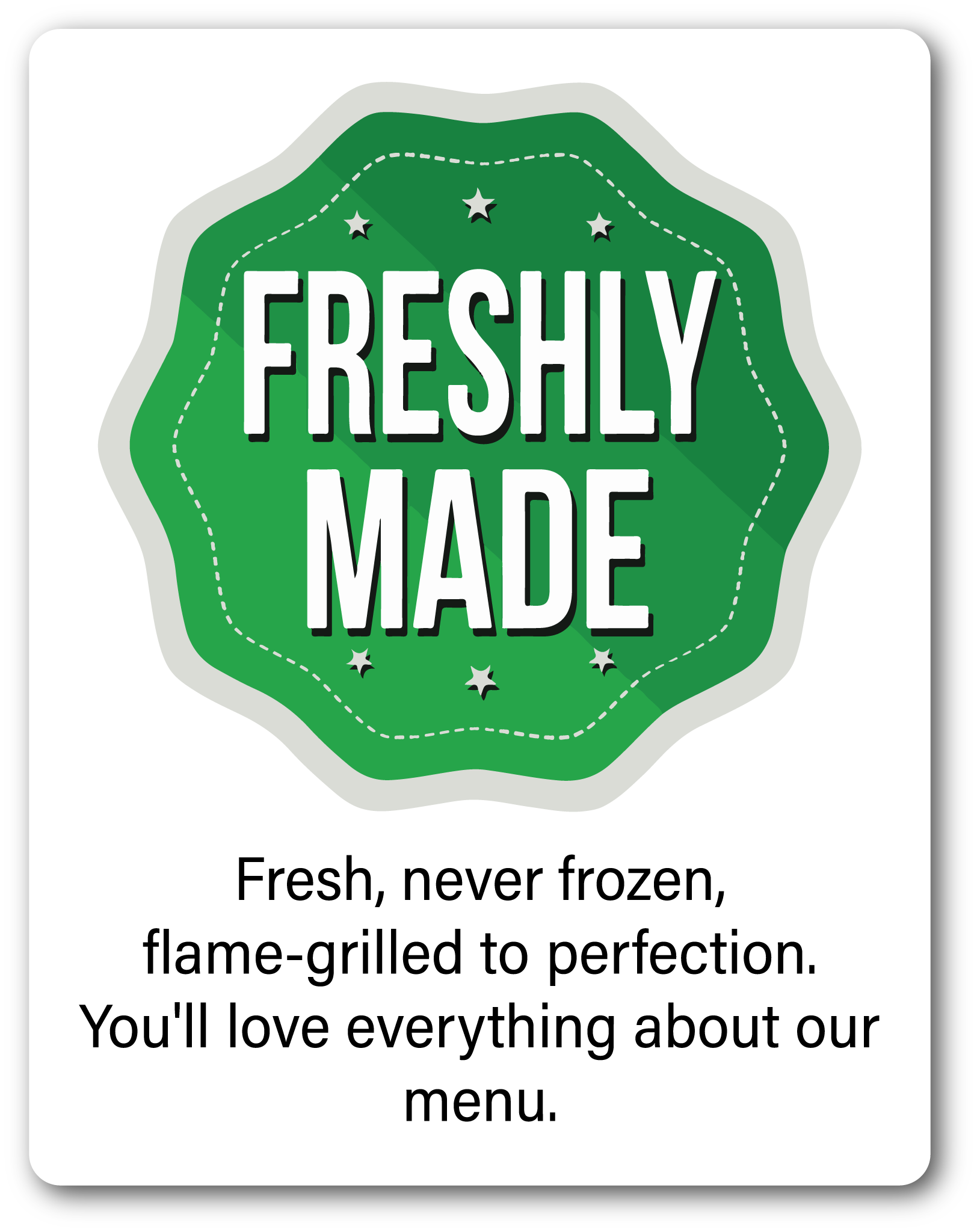 Freaky burger and tacos