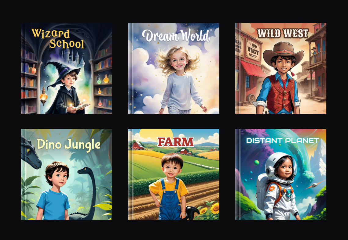 StoryPrint | Maak een sprookje uit je eigen foto.