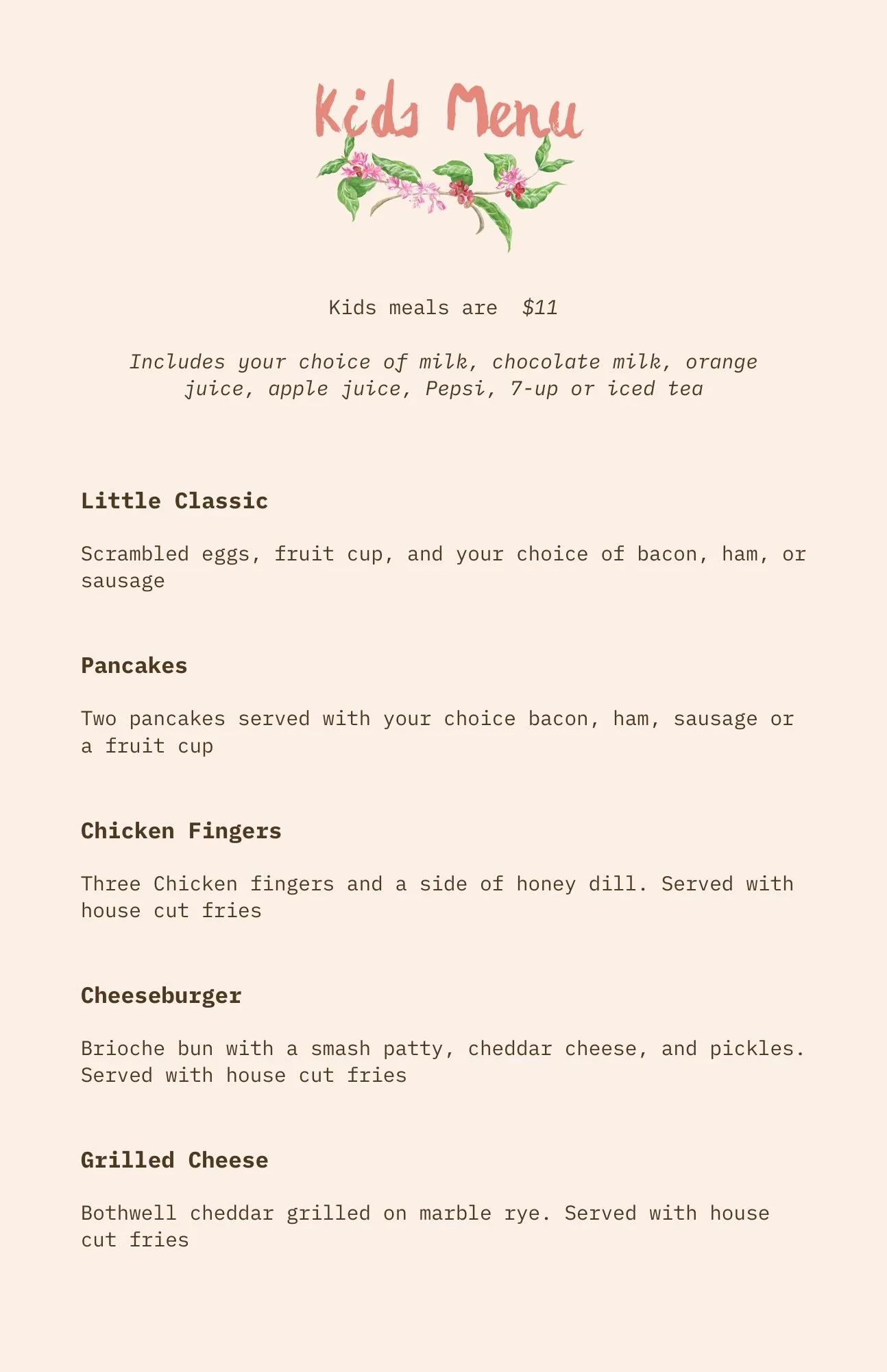 Menu — Roasted Nomad