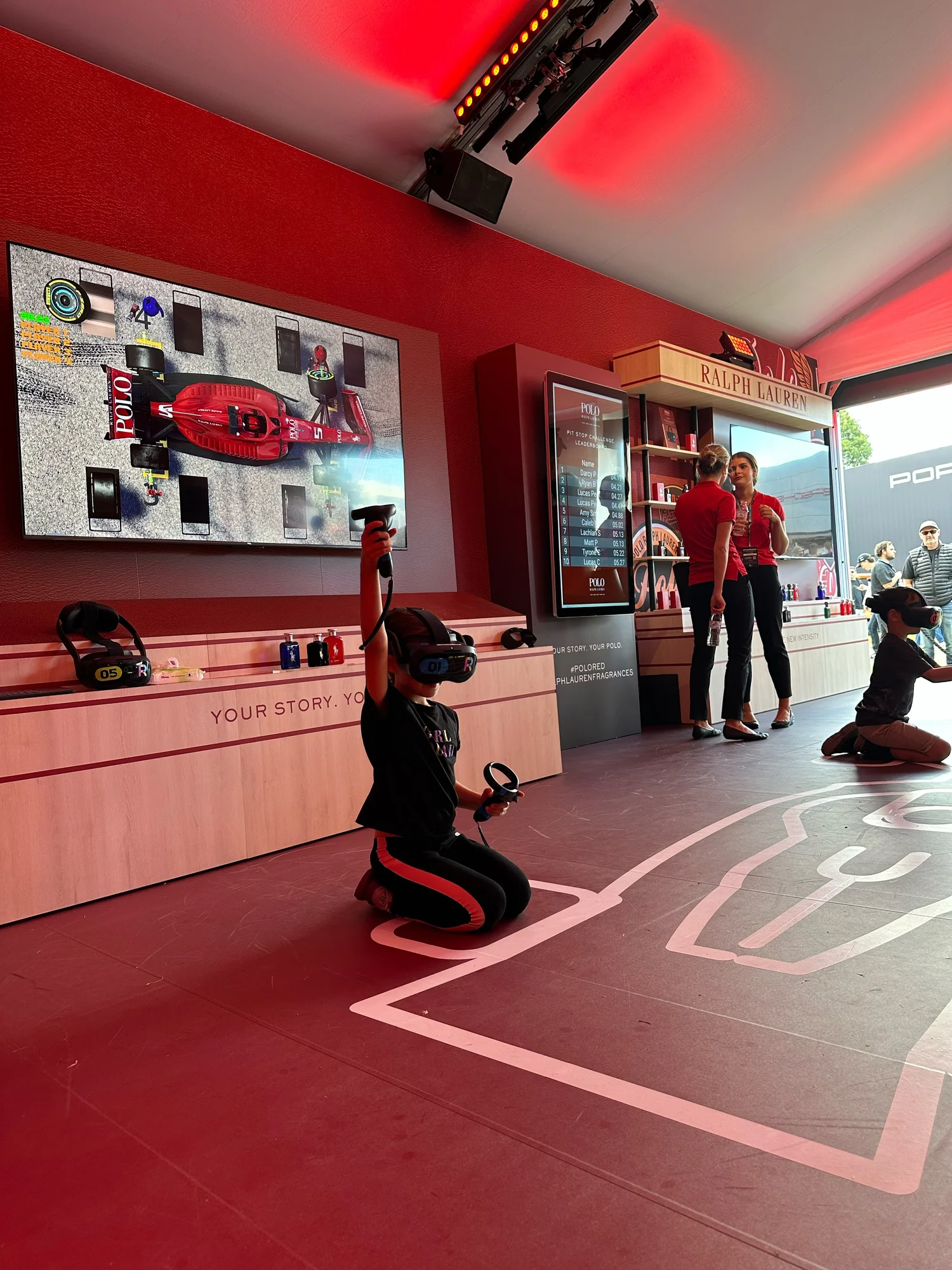 VR Pit Stop Challenge — Rentertainment