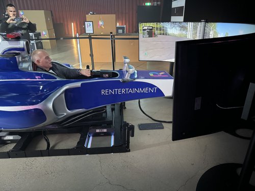 F1 Motion Simulator — Rentertainment