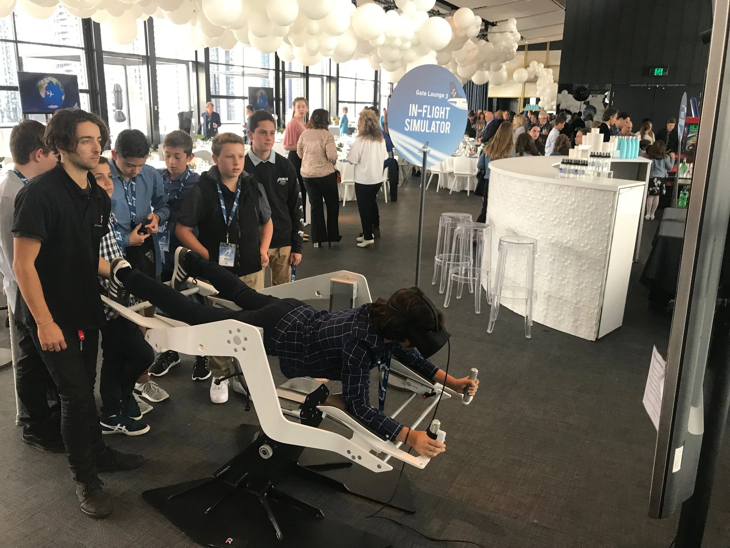 Flight Motion VR Simulator Hire Australia for Events | Rentertainment ...